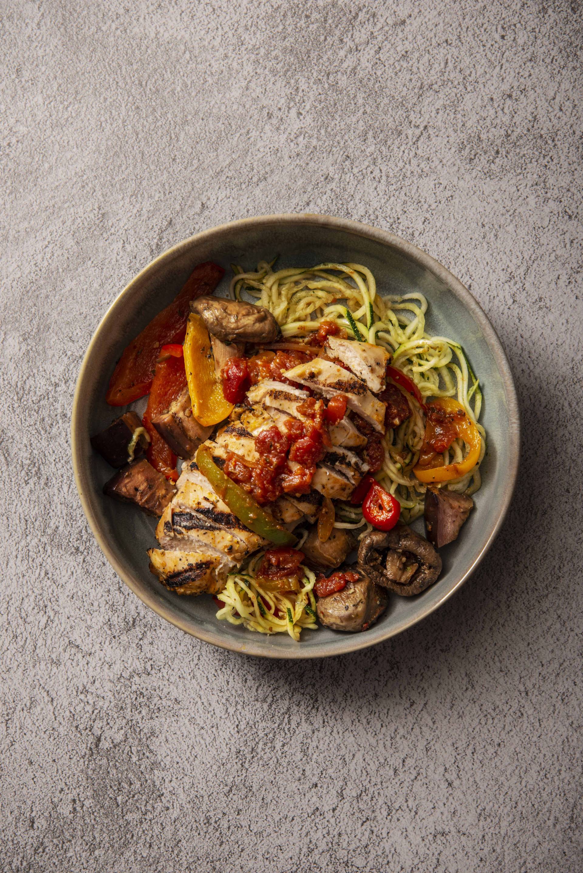 Chicken Romano Pasta (LOW CARB) - Clean Plates Canada