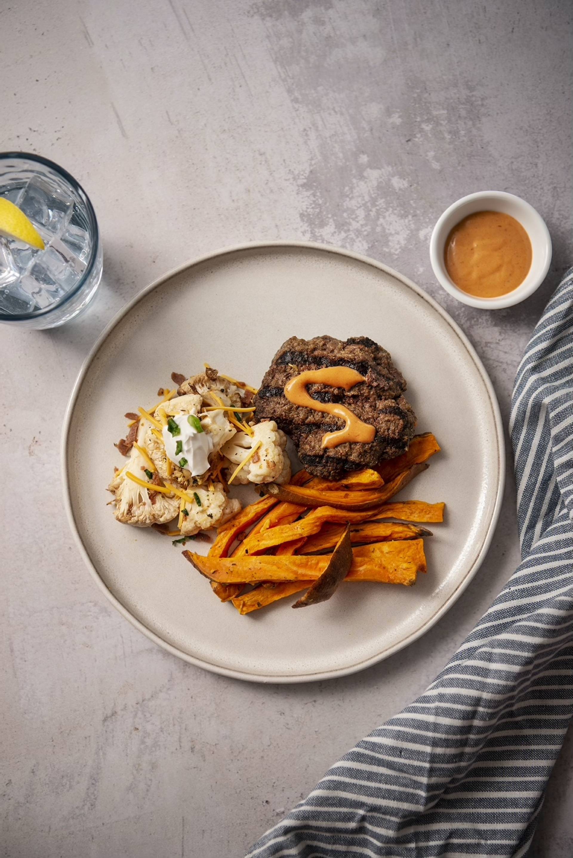 Buffalo Ranch Burger Patty - Clean Plates Canada