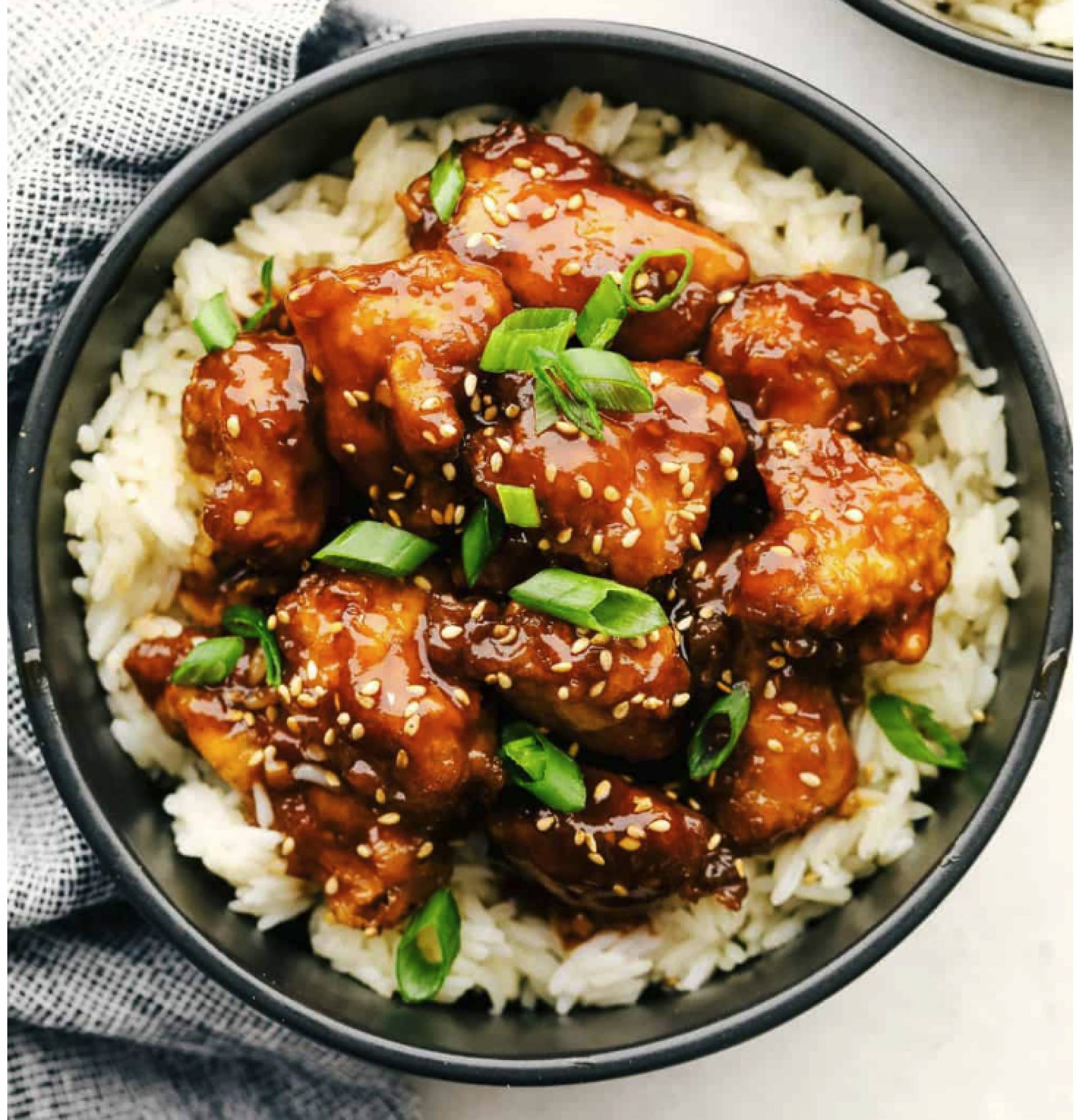 Baked Honey Sesame Garlic Chicken (LOW CARB) - Clean Plates Canada