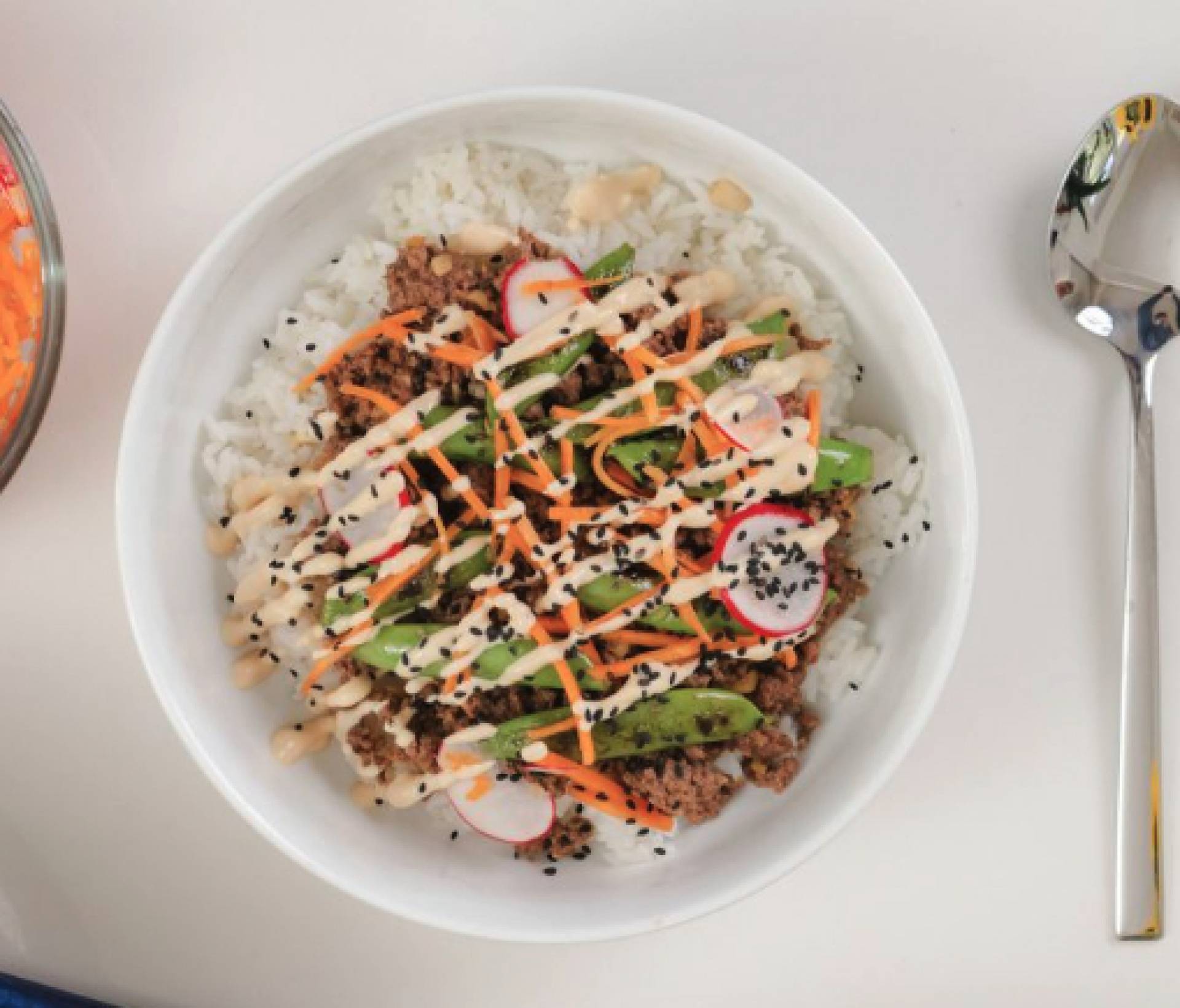 Sticky Ginger Beef Rice Bowl - Clean Plates Canada